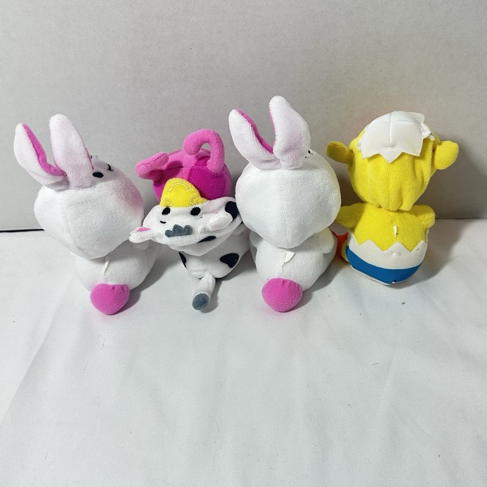 Backyardigans Easter Plush Lot of 4 – Pablo, Uniqua, Tyrone in Bunny Chick Cow | eBay