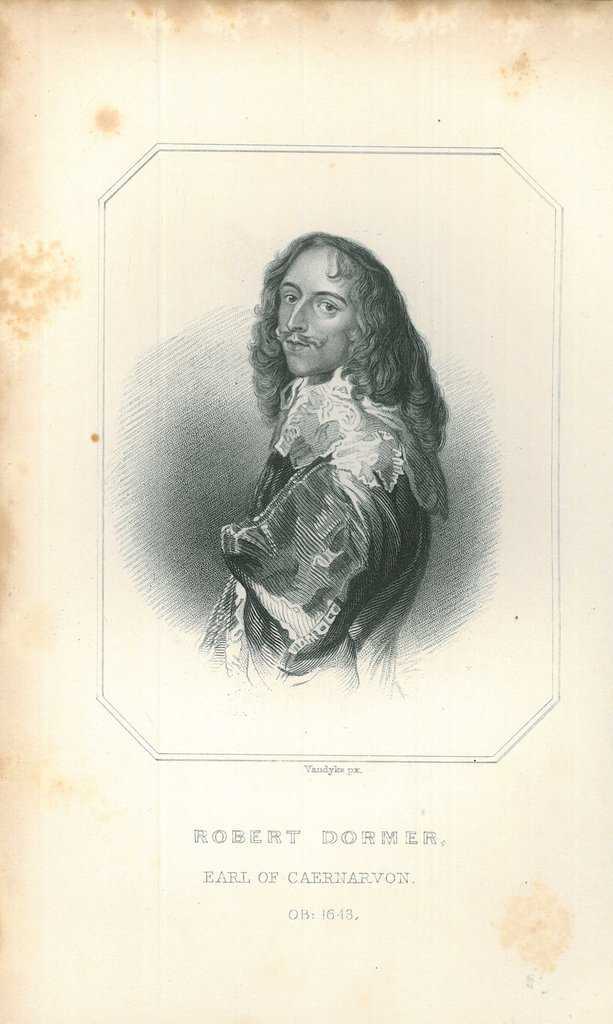 Portrait of Robert Dormer, 1st Earl of Carnarvon | eBay
