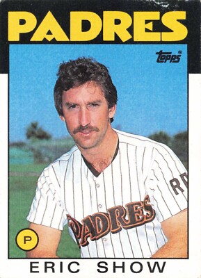 Eric Show San Diego Padres 1986 Topps Baseball Card #762 | eBay