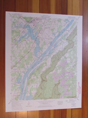 Stevenson Alabama 1972 Original Vintage USGS Topo Map | eBay