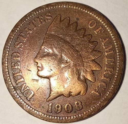 1908 P US INDIAN HEAD CENT - USA PENNY - 1908-P | eBay