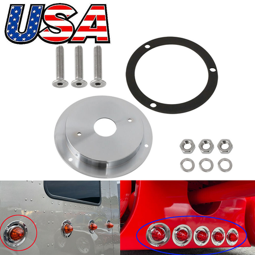 Universal Truck Watermelon Bunk Adapter Stainless Steel Flange Mount ...