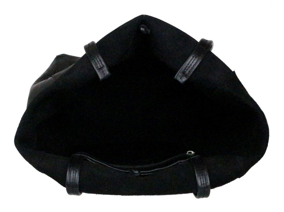 Real Italian Genuine Leather Handbag Open Top Shopper Bag Tote Handbag ...