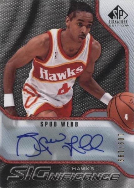 2009-10 SP Signature Edition - SIGnificance #S-SW Spud Webb /199 (AU ...