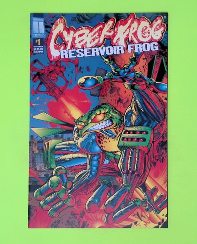 Cyberfrog Reservoir Frog #1 1996 Harris Comics 8.0 Comic Book L21-60 | eBay
