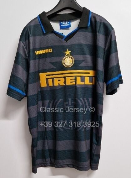 Inter Jersey Final Uefa Cup 1998 Ronaldo 10 R9 The Phenomenon Lazio ...