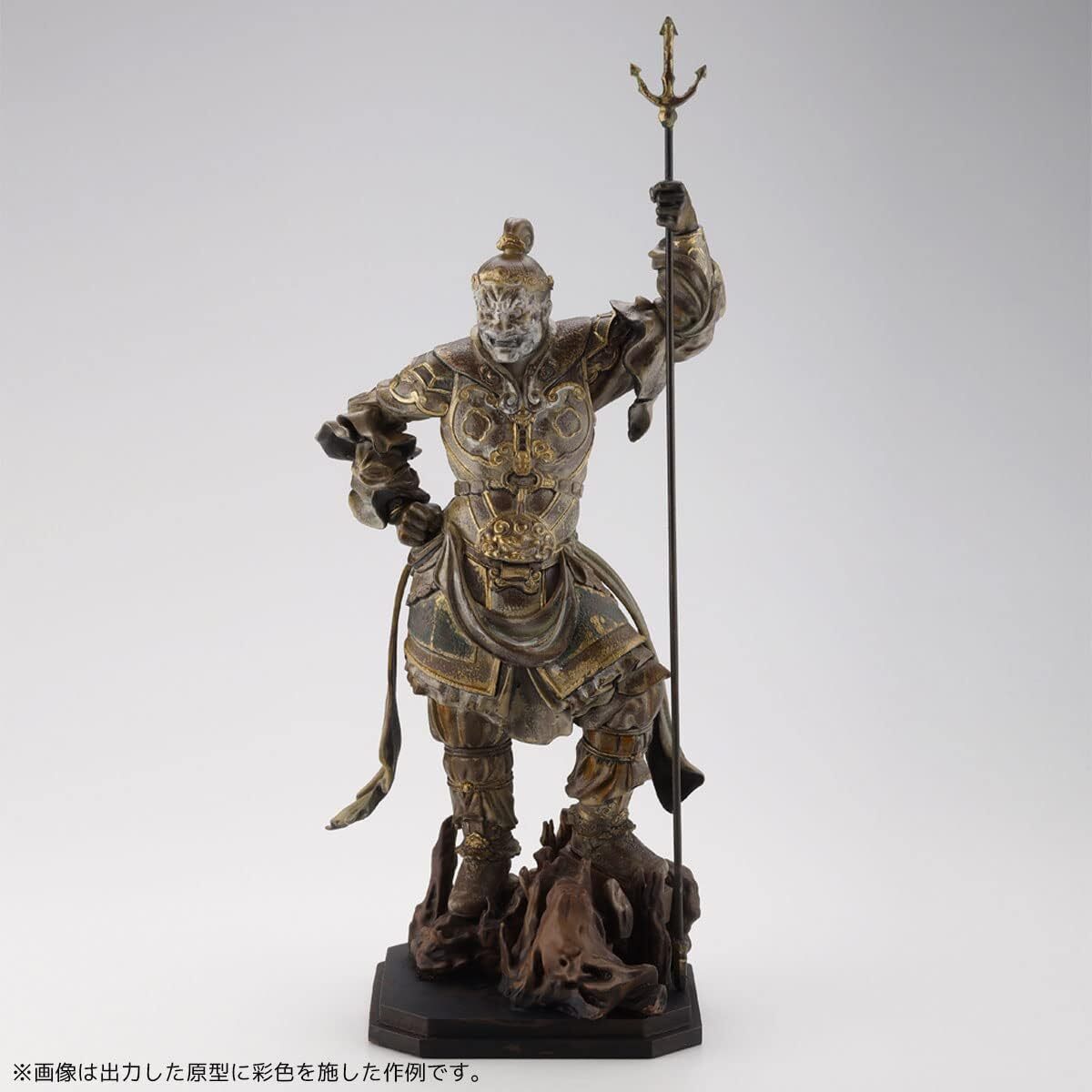 KAIYODO ART PLA THE FOUR DEVAS STATUE KOUMOKUTEN 160mm Kit AP013 w ...