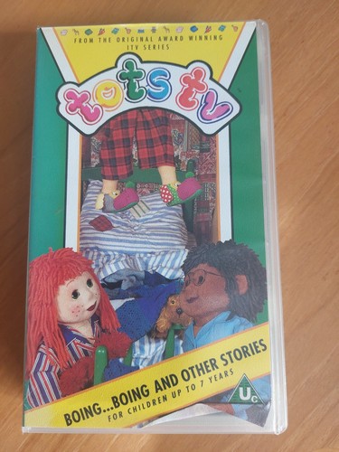 VINTAGE VHS VIDEO CASSETTE. CARLTON ENTERTAINMENTS " TOTS TV " CAT U c ...