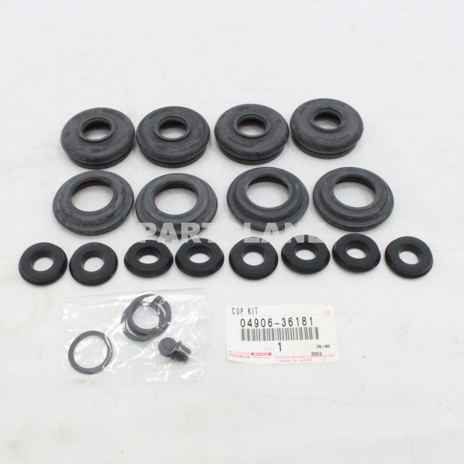 04906-36181 Toyota OEM Genuine CUP KIT, REAR WHEEL CYLINDER | eBay