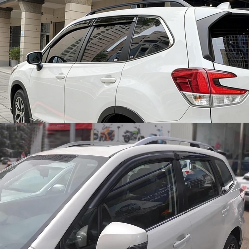 Fit 2019-2023 Subaru Forester Window Visors Rain Guard Wind Deflector ...