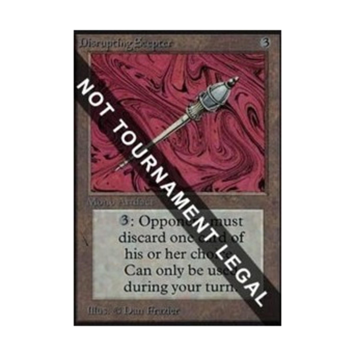 WOTC MtG Collector's Ed Disrupting Scepter (CE) (R) EX | eBay