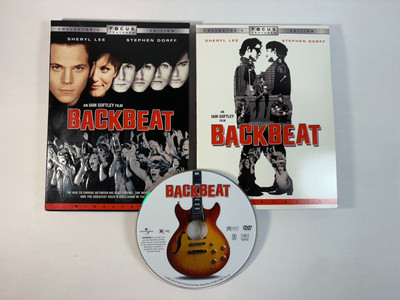 Backbeat DVD w/Slipcover Sleeve Sheryl Lee Stephen Dorff Beatles Drama ...