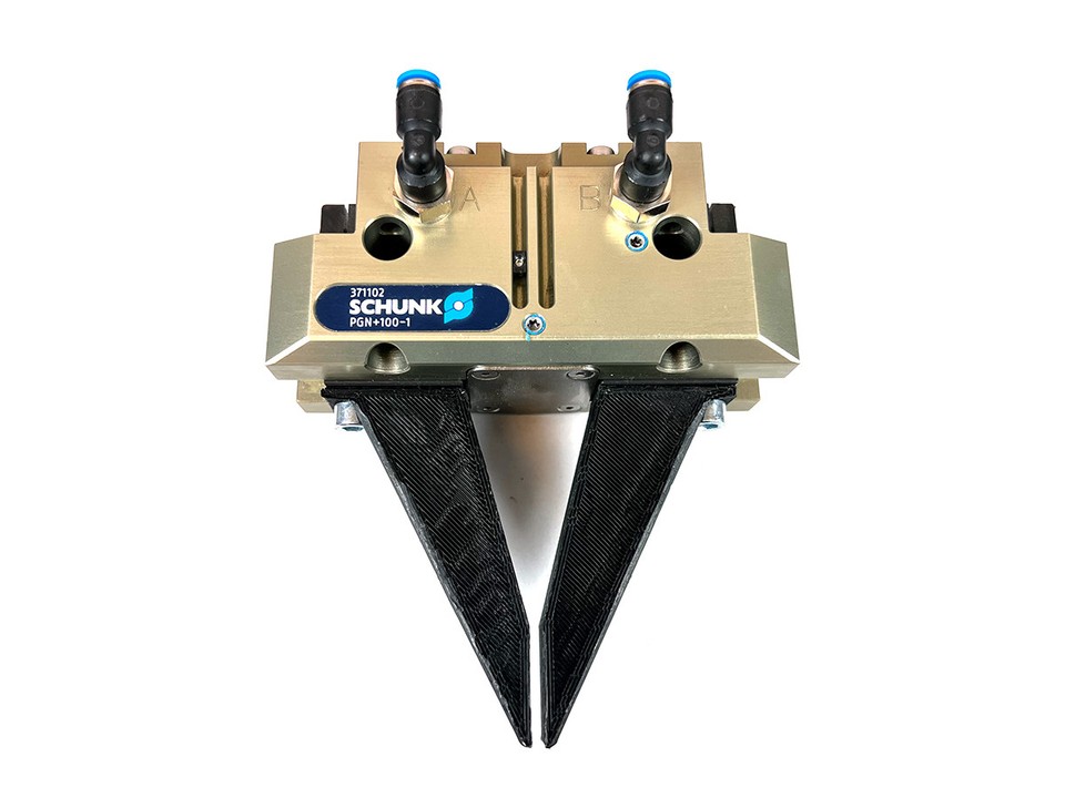 LOT of 2 Schunk PGN+100-1 Universal Parallel Pneumatic Gripper 037102 ...