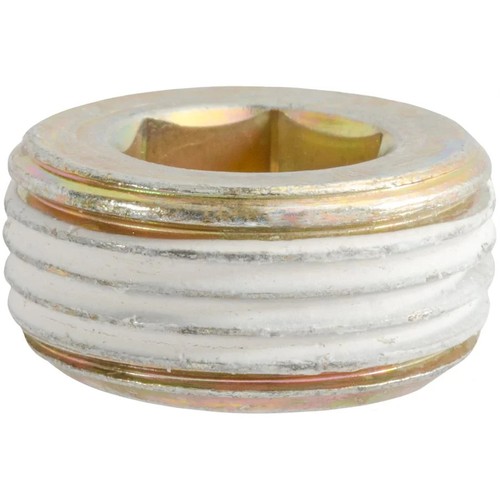 24284 M20x1.5 Brass Metric Pipe Plug, 10mm Long, with Sealant, Marli ...