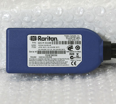 Raritan D2CIM-DVUSB Computer Interface Module - Tested | eBay