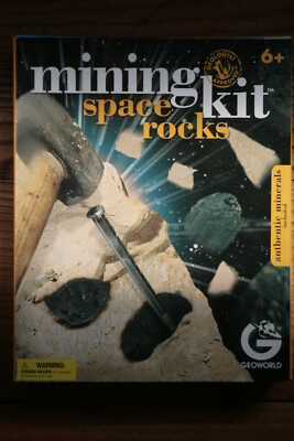 Geoworld Space Rocks Excavation Kit with Authentic Minerals | eBay