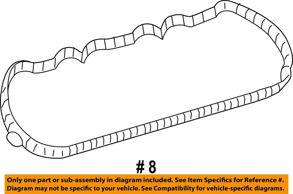GM OEM 14-24 Express 2500 Engine Engine Parts-Valve Cover Gasket ...