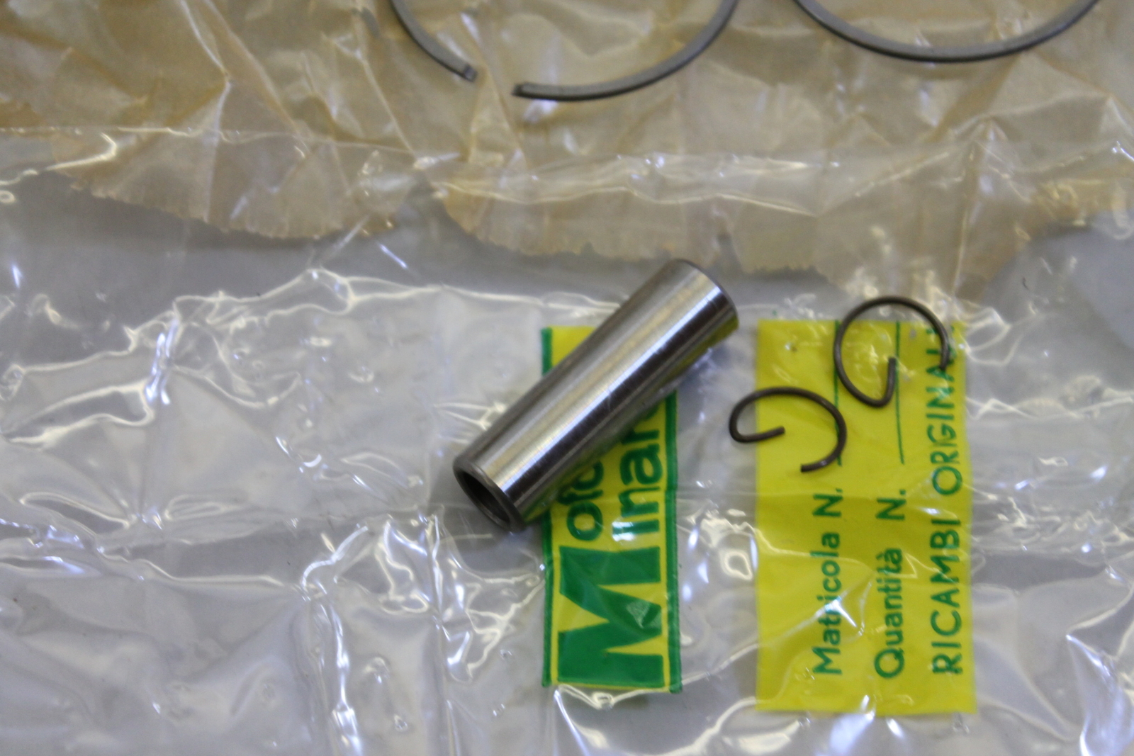 NOS OEM ITALJET INDIAN MOTORI MINARELLI PISTON KIT ASSY 45.6 | eBay