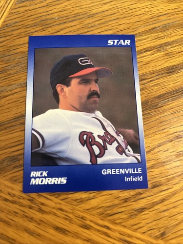 Rick Morris 1989 Star #37 XRC Card Greenville Braves Set 2 Break | eBay
