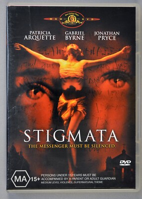 STIGMATA PATRICIA ARQUETTE GABRIEL BYRNE JONATHAN PRYCE THRILLER 1999 ...