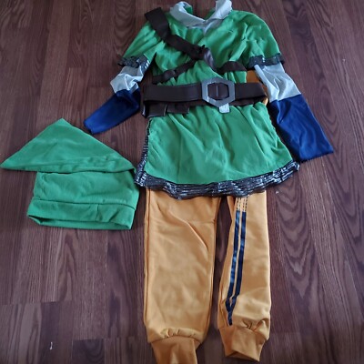 Zelda Link Boys Costume By Disguise No Boot Covers Medium 7/8 | eBay