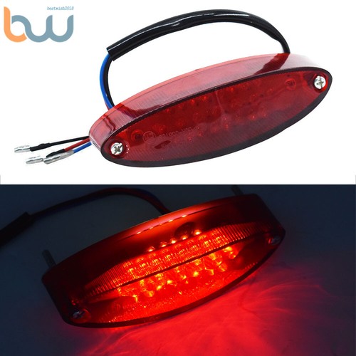 Brake Stop Running Tail Light Universal 28 LED Motorcycle ATV 12V Red ...