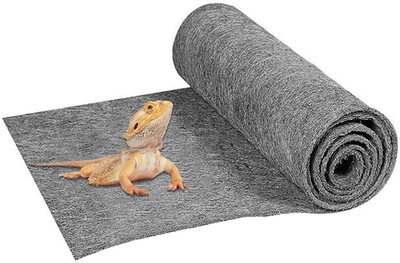 Mechpia 47" X 24" Large Reptile Carpet Terrarium Liner Bedding Reptile ...