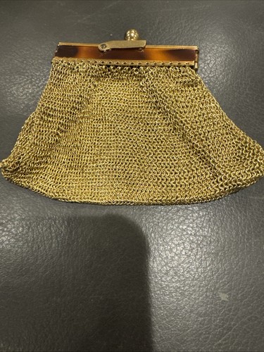 Vintage Small Gold Chain Mail Purse | eBay