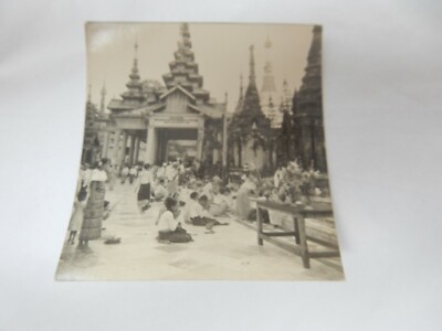 PHOTOGRAPHIC PORTRAIT Rangoon BURMA MYANMAR WW2 50 X 55 mm W | eBay