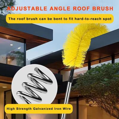 Gutter Cleaning Brush, Spider Web Remover, Flutter Gutter Cleaning Tool ...