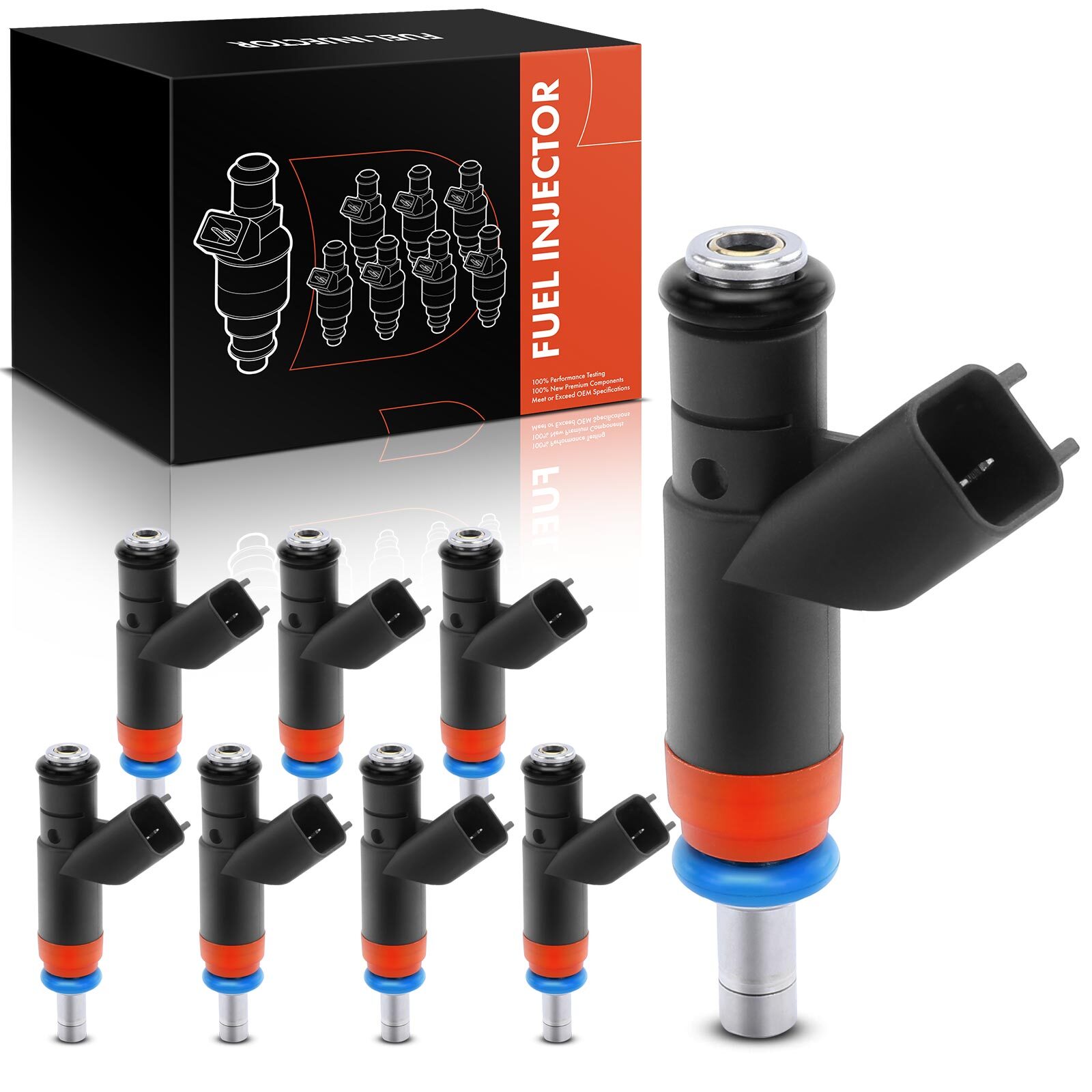 8x Fuel Injector for Chrysler 300 2005-2018 Dodge Challenger 2008-2016 ...