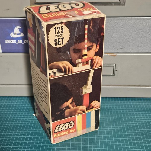 LEGO old vintage Samsonite Canada Bricks and Damage Box | eBay