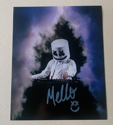 Music Superstar DJ Marshmello Signed Autographed 8x10 Photo *SALE* | eBay