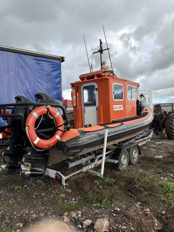 6.5 Meter Delta Cabin Rib Work Boat | eBay UK