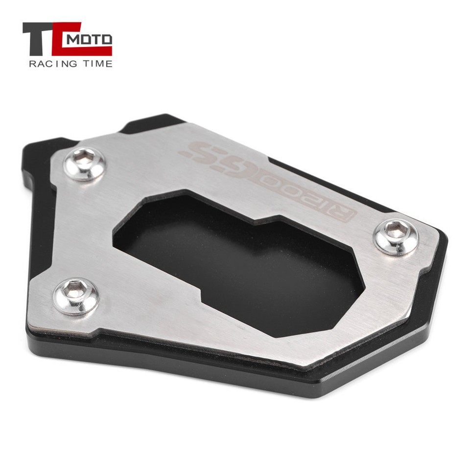 CNC Kickstand Foot Side Stand Extension Pad For BMW R1200GS LC / R1200 ...