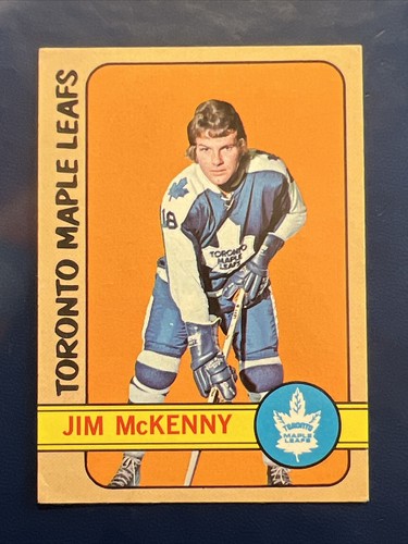 1972-73 Topps Hockey #54 NM Maple Leafs Jim McKenny card | eBay