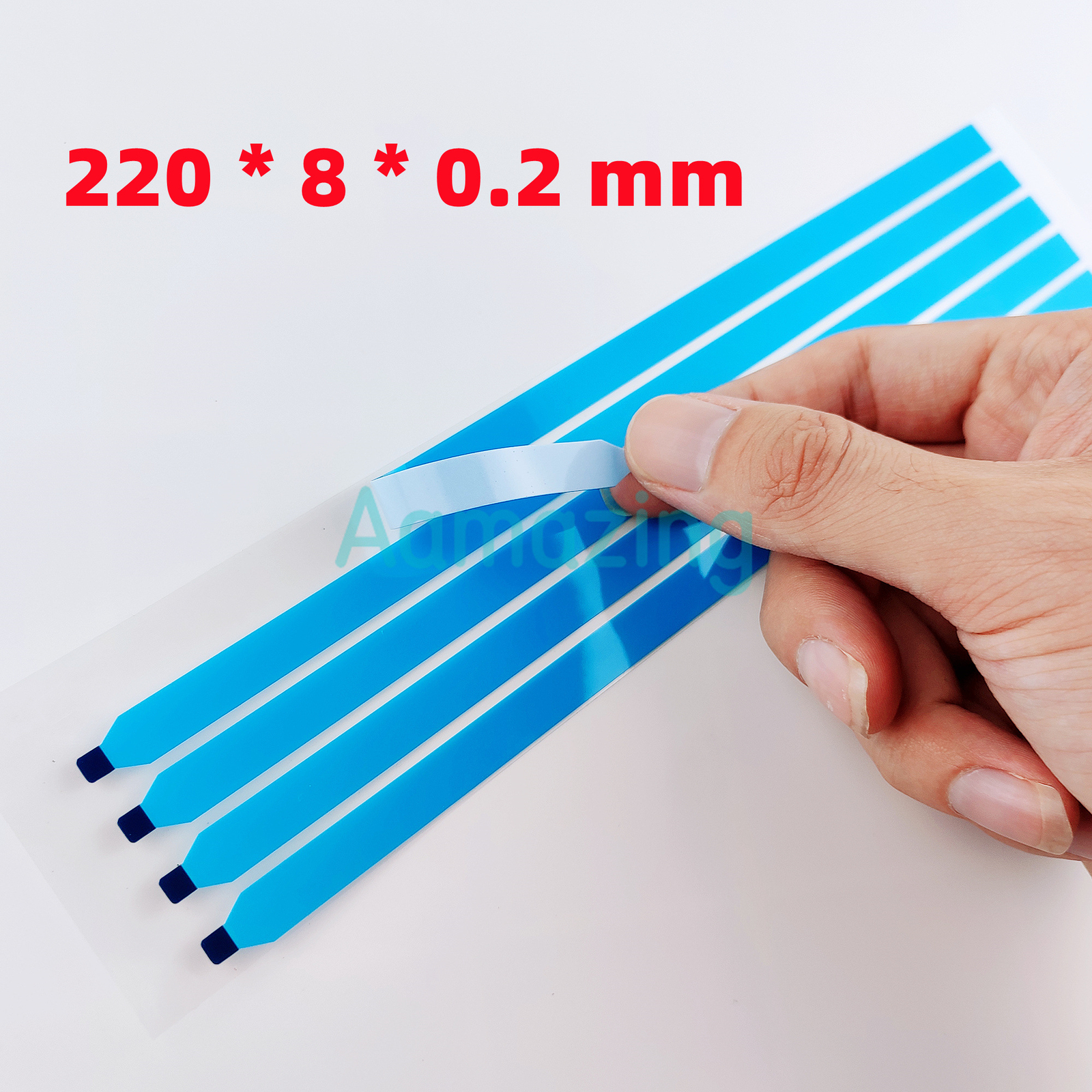 Set of 5 Pull tabs Stretch Release Adhesive Strips for 17" LCD Screen ...