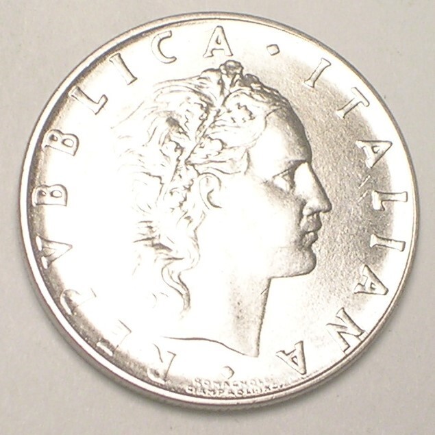 1963 Italy Italian 50 Lire Blacksmith Coin XF+ | eBay