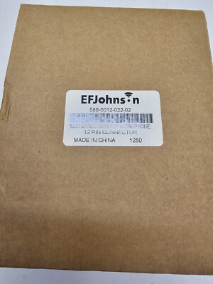 NEW in BOX EF Johnson 589-0012-022-02 5300 Series Two Way Radio 12 Pin ...
