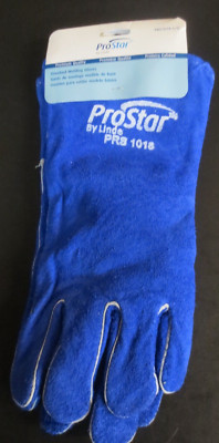 LINDE PROSTAR STANDARD WELDING GLOVES - PRS 1018 - BLUE - 2 PAIR ...