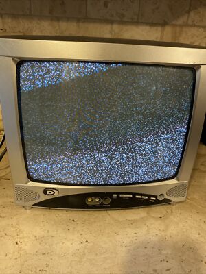 Durabrand dwt1304 13 inch CRT Color TV. Retro Gaming TV Tested | eBay