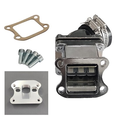 CDHPOWER Dio Reed Valve Set, Reed Valve Kit and CNC Block-Gas Motorized ...