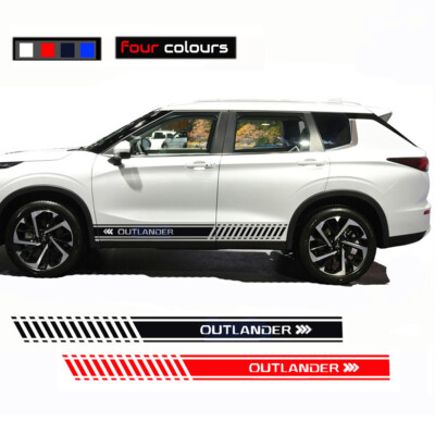 For Mitsubishi Outlander Vinyl Decal Sticker Graphics Kit Sport Side ...