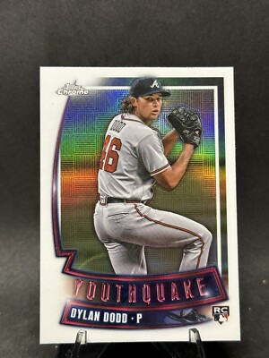 2023 Topps Chrome Update Dylan Dodd Youthquake Braves | eBay