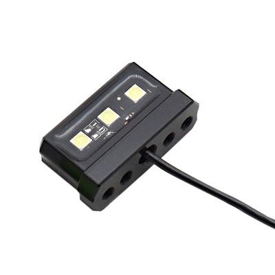 Motorcycle Universal LED License Plate Light Rear Tail Light Motorbike ...