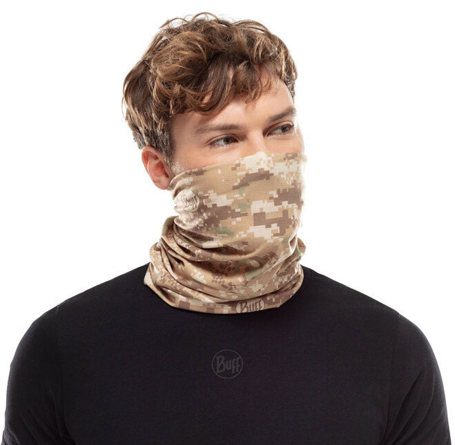 New Buff CoolNet UV+ UPF50 Digital/Pixel Camo Multifunctional Headwear ...