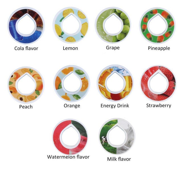 10Pcs Flavour Pods Pack Fruit Fragrance Scent Pods Mix Set for Air ...