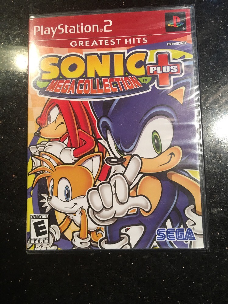 Sonic Mega Collection Plus PS2 Greatest Hits Playstation 2 New Factory ...