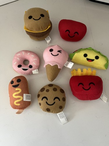 Oriental Trading Co Mini Plush Stuffed Food Toys Lot Of 8 | eBay