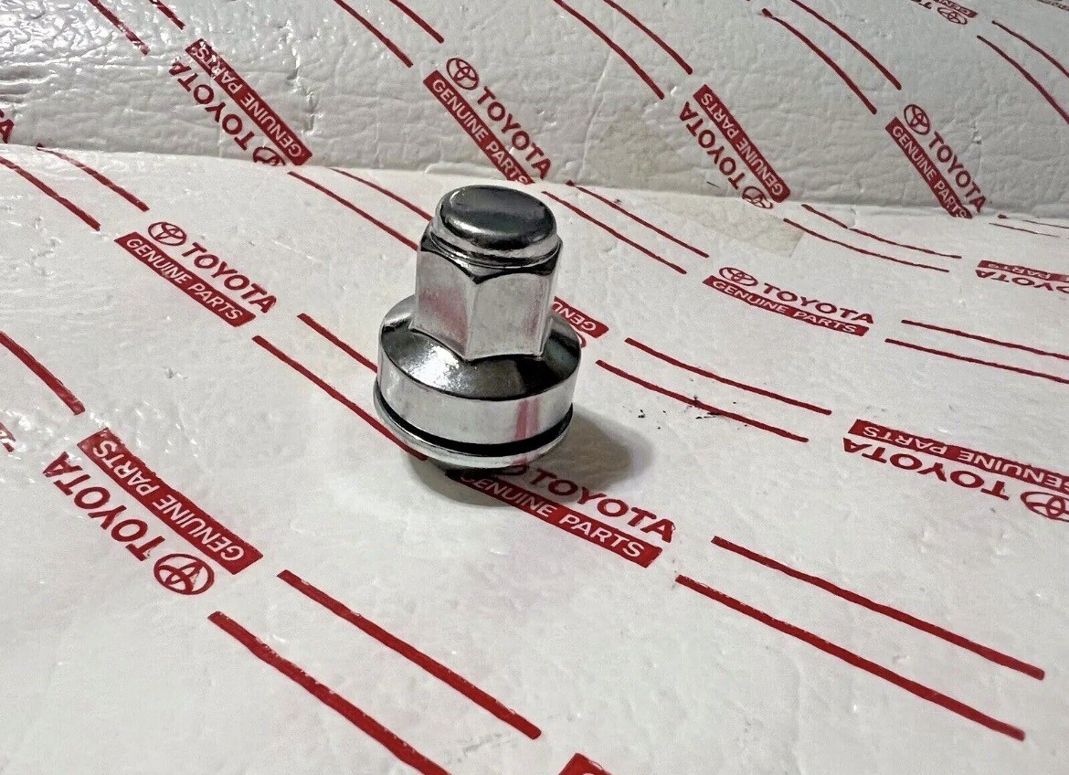 *NEW LEXUS LS460 LS600H OEM WHEEL LUG NUT FACTORY 2007-2022 SILVER 18 ...